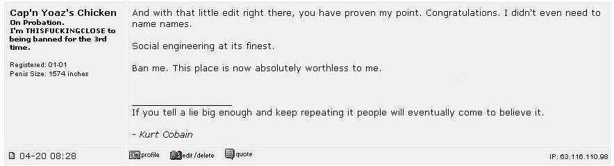 Post any forum screenshot blasts from the past! - The Something Awful ...